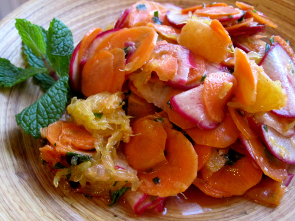 Citrusy Carrot & Radish Salad